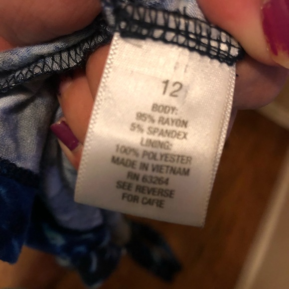 Heidi Weisel | Dresses | Heidi Weisel Pretty Blue Sleeveless Maxi Dress ...